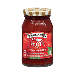 Smucker's - Simply Fruit Strawberry Spreadable Fruit – Ohio Snacks